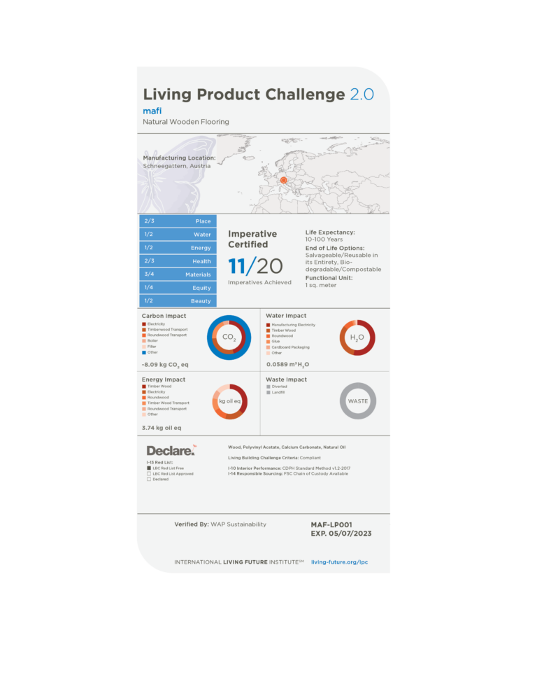 MAFI NATURAL WOODEN FLOORING - Living Future